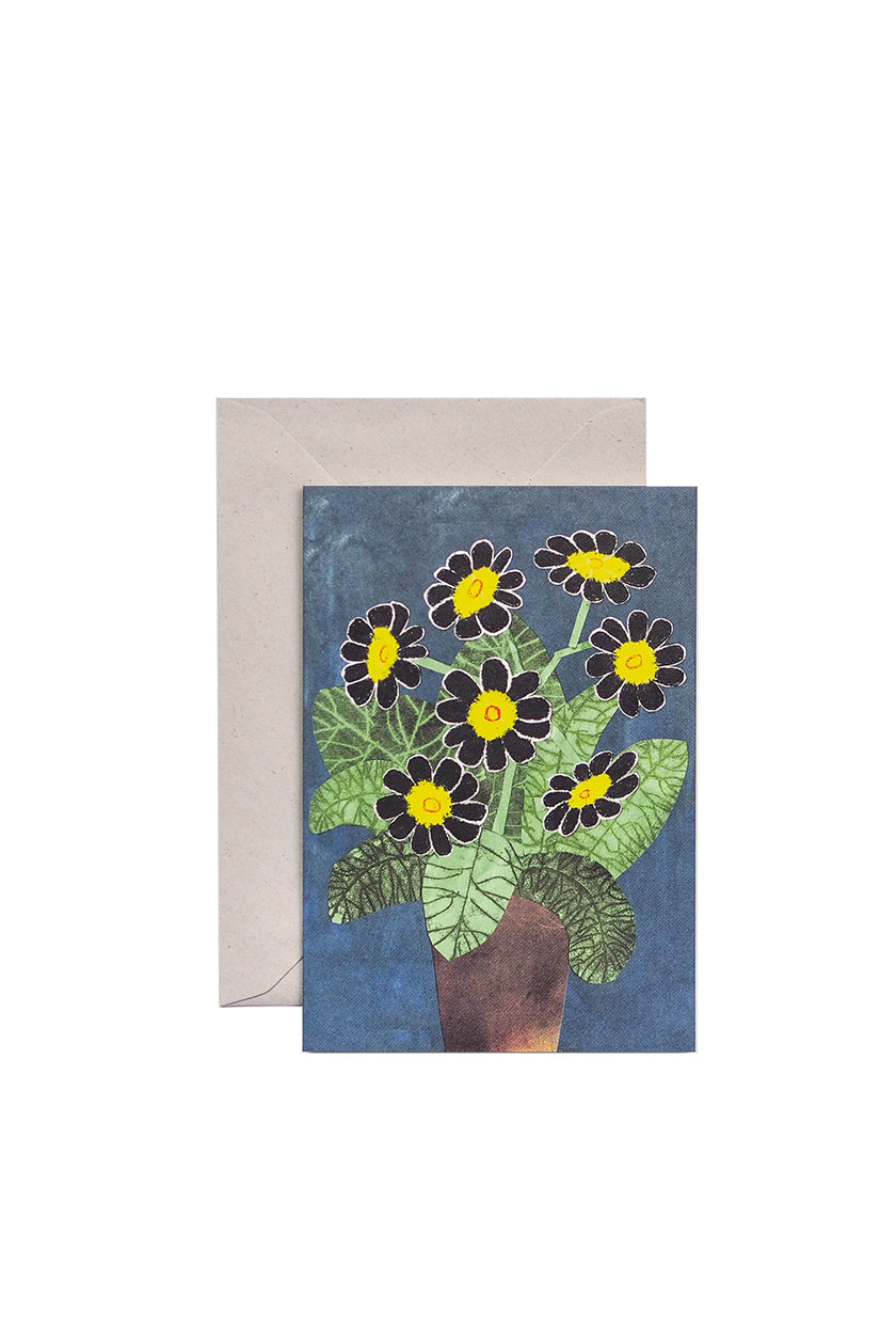 Black Flowers Card – Niki Jones
