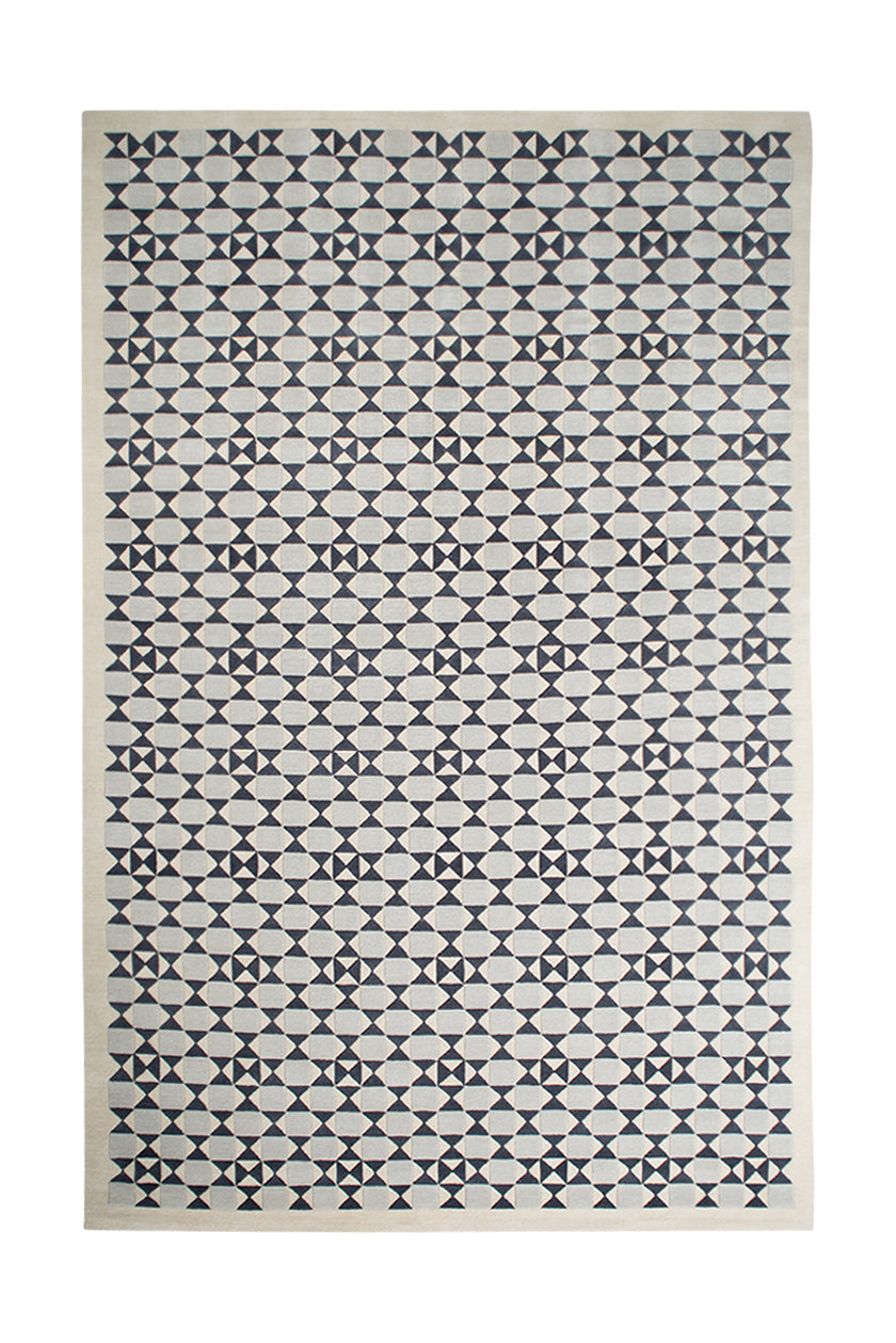 Hand Knotted Granada Rug by Glasgow textile designer Niki Jones