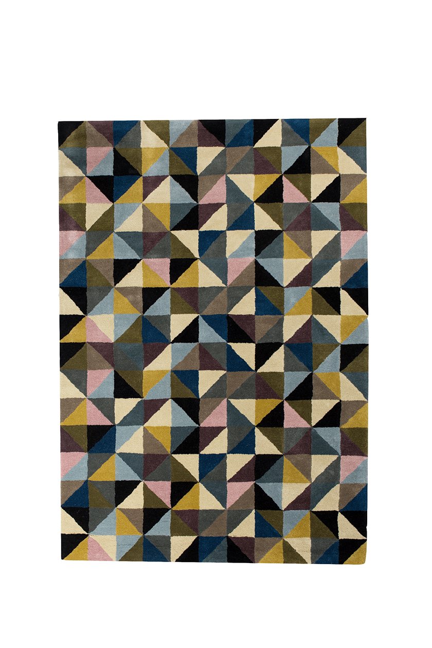Made to Measure Harlequin Rug by Scottish textile designer Niki Jones