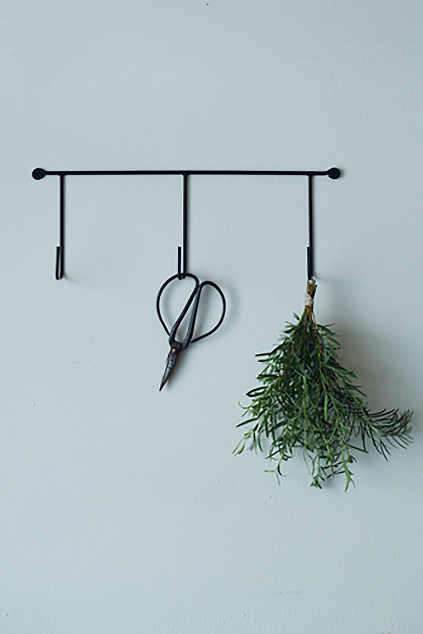 Hand made Triple Hook by Fog Linen at Niki Jones store, Glasgow