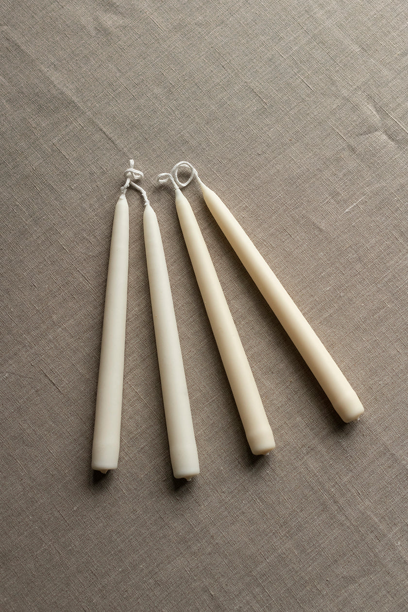 Plant Based Ivory Standard 9'' Candle Pair – Niki Jones